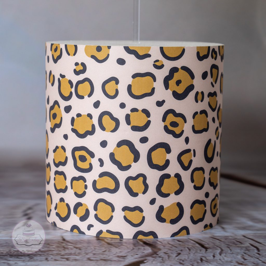 Large Leopard Print Cake Wrap - Edible Cake Art
