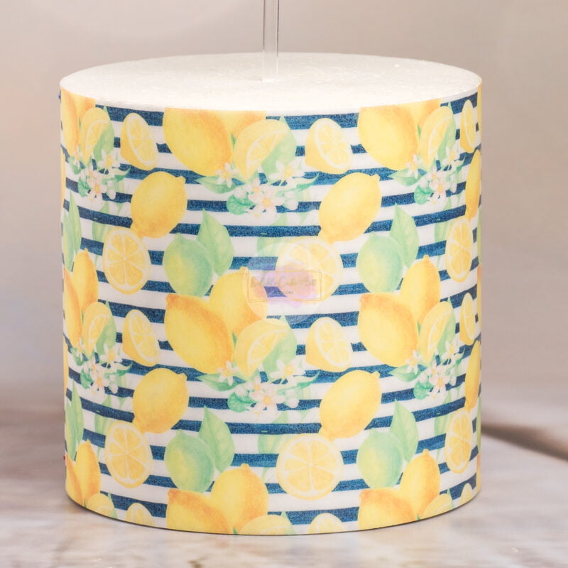 Lemon Cake Wrap - Edible Cake Art