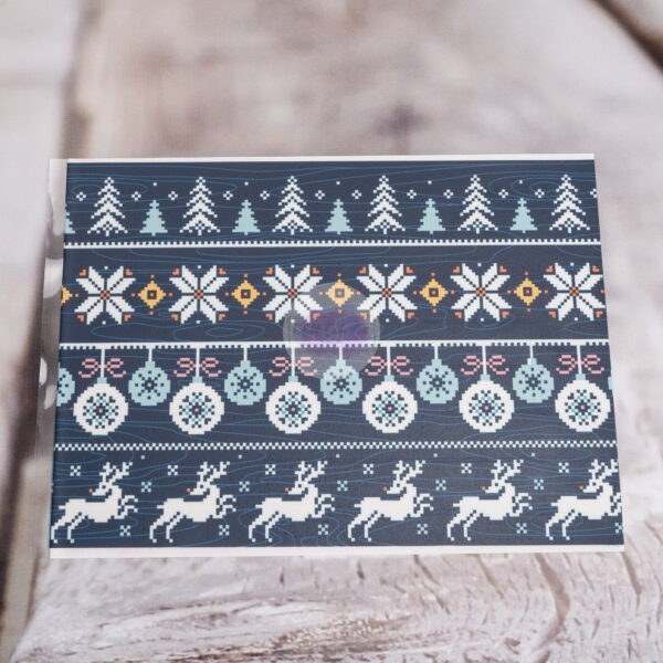 Christmas Jumper Cake Wrap - Edible Cake Art