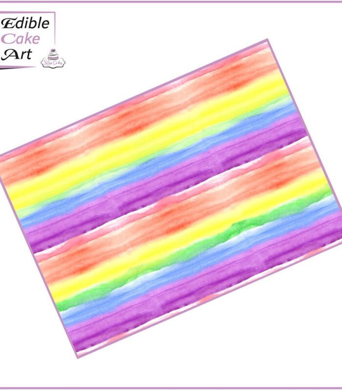 Rainbow - Edible Cake Art