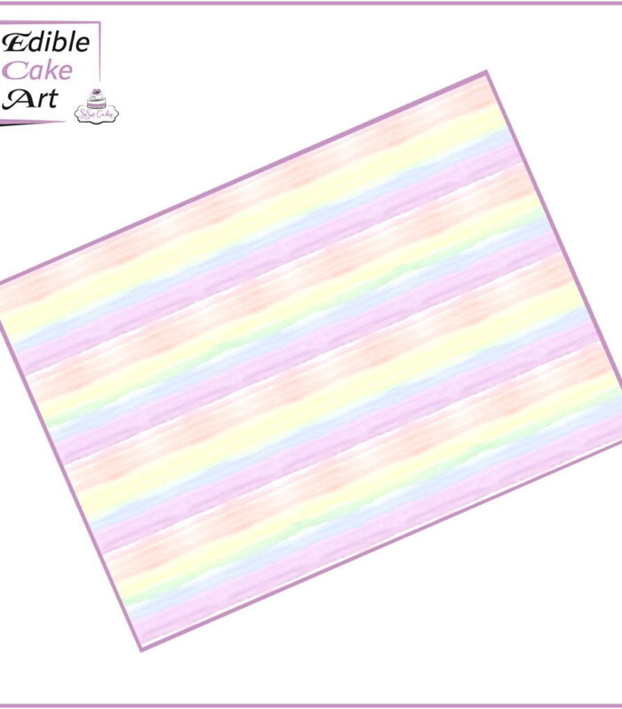 Rainbow - Edible Cake Art