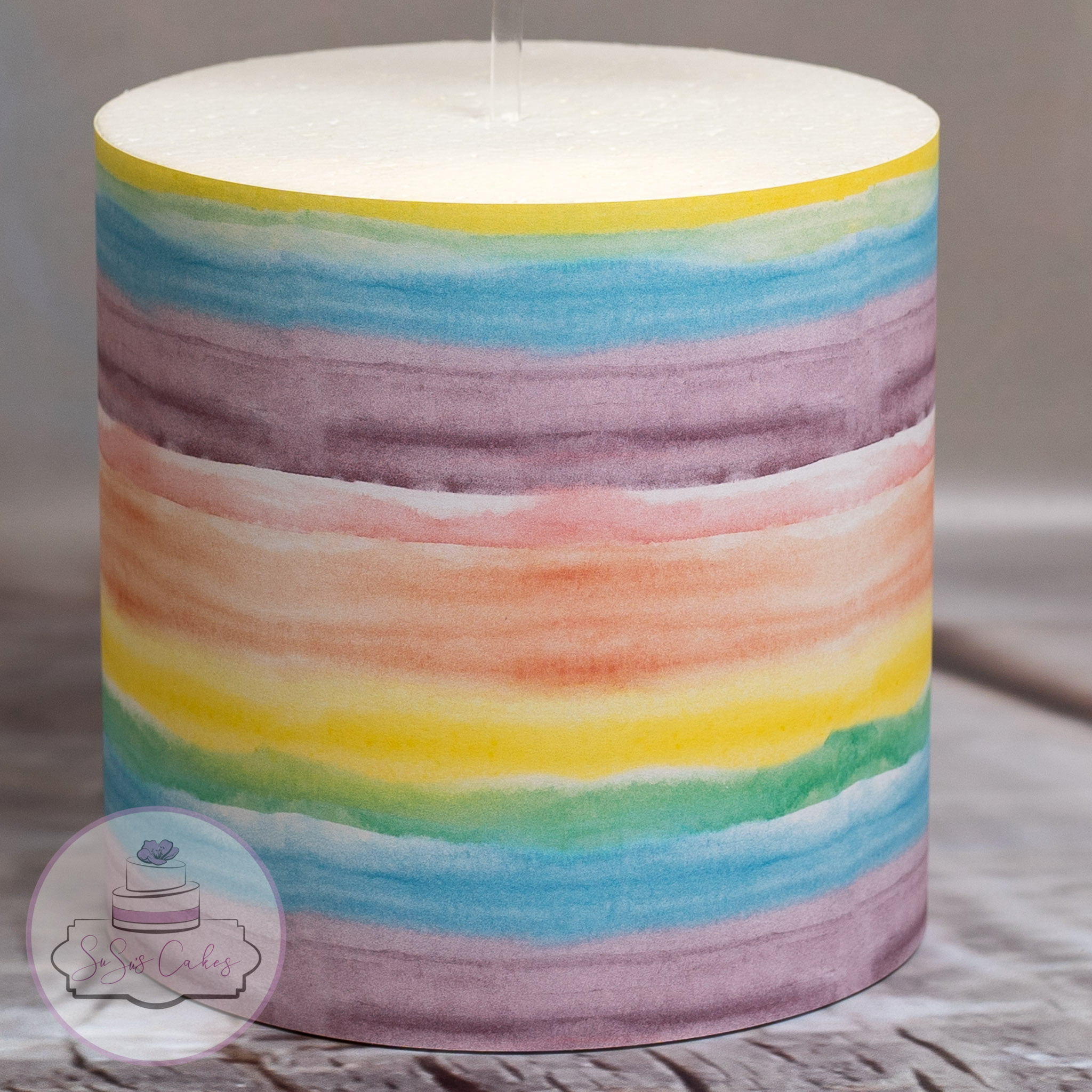 Custom Cake Wrap - Edible Cake Art by Susu's Cakes