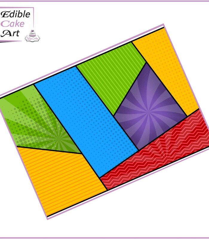 Comic - Edible Cake Art